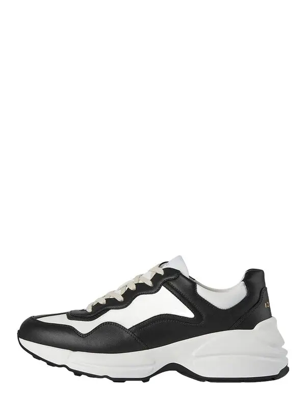 Gucci Rhyton Sneakers - Black/white