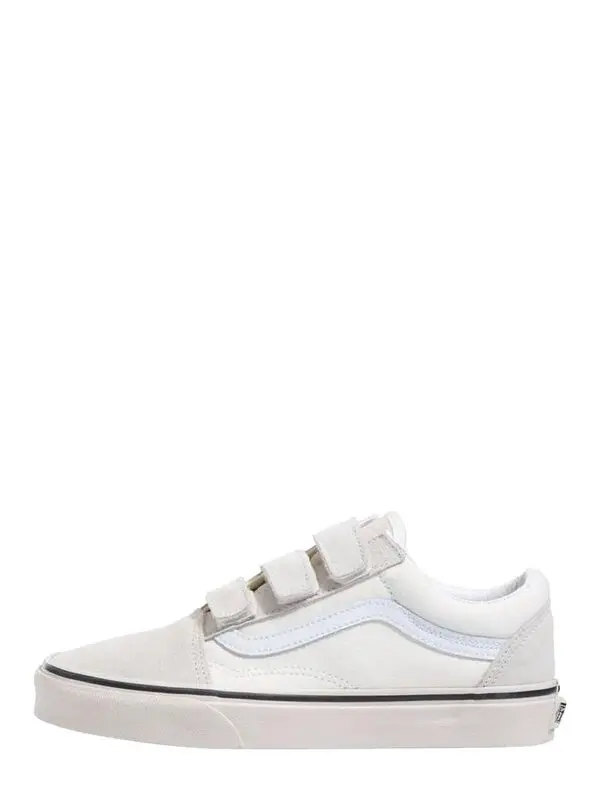 VANS Old Skool Velcro Sneakers - Gray/white