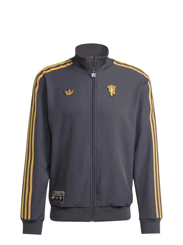 Adidas Manchester United Track Jacket - Utility Black