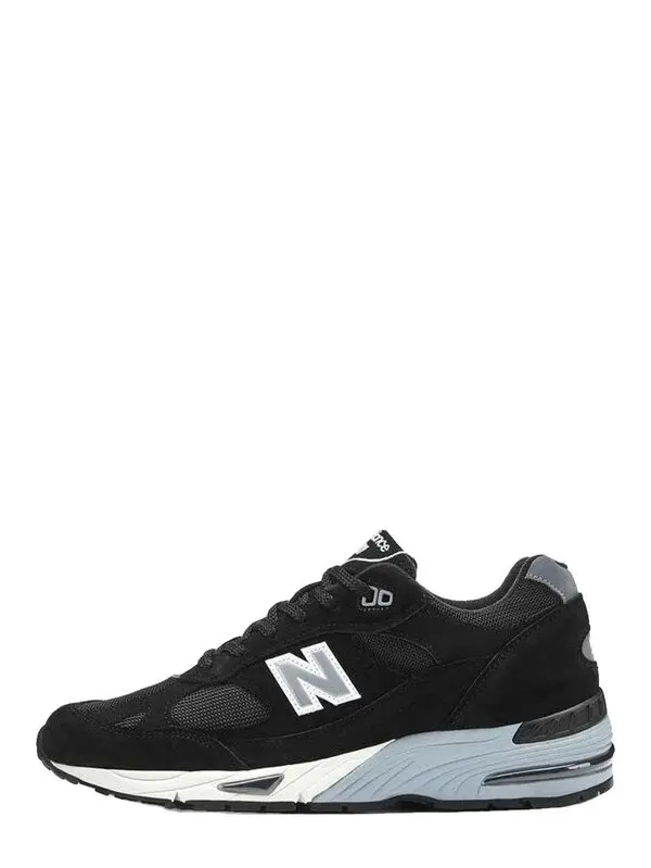 NEW BALANCE 991 Made In England Sneaker - Black/white/grey