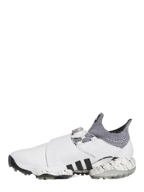 Adidas Tour 360 Twin Boa Golf Shoes - White/black