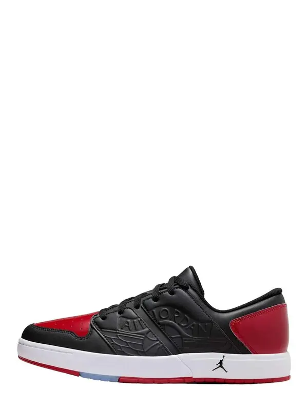 JORDAN Air Nu Retro 1 Low Sneakers - Black/white/varsity Red