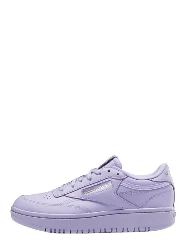REEBOK Club C Double Platform Sneakers - Purple