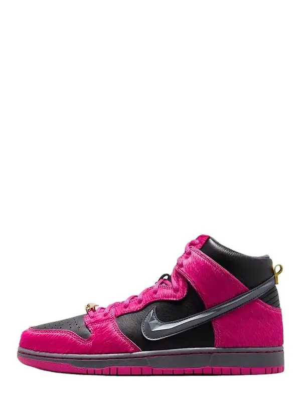 Nike Dunk High 'run The Jewels Active Lace-up High-top Sneakers - Pink