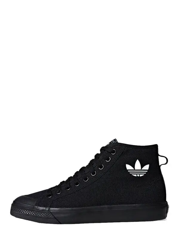 Adidas Nizza Hi Top Sneakers - Black