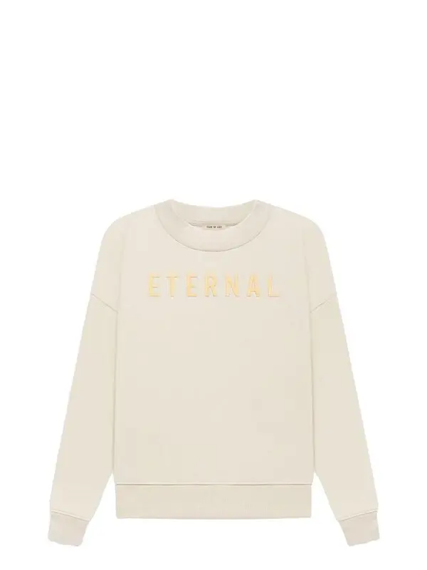 Fear Of God Fleece Crewneck 'cement - Grey