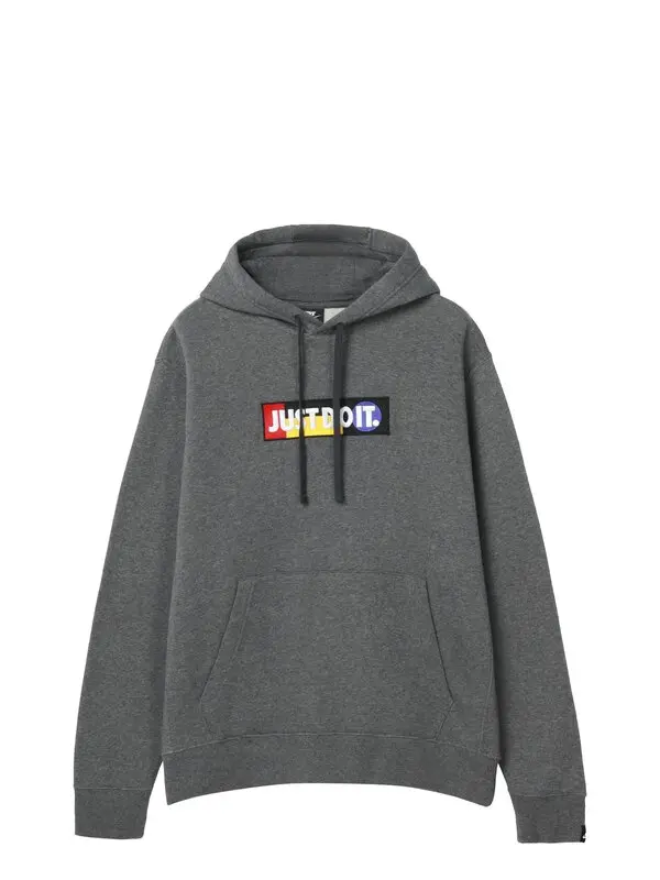 Nike Jdi Fleece Hoodie - Carbon Black