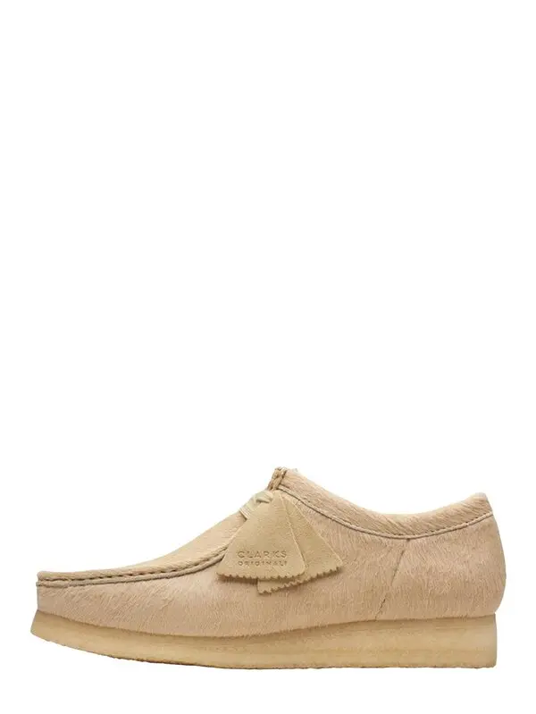 Clarks Wallabee Hair On - Maple