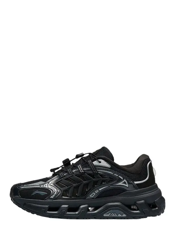 LI-NING Scenery Low Top Sneakers - Black/silver