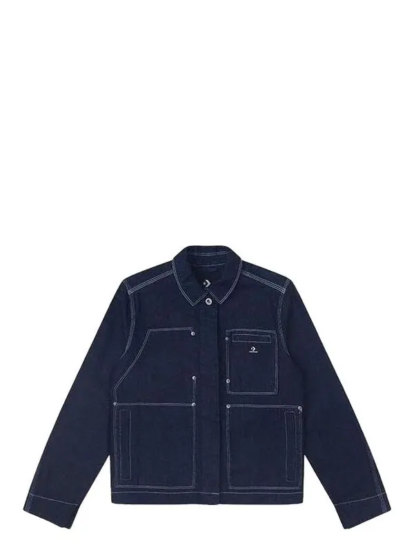 CONVERSE Indigo Chore Denim Jacket - Blue