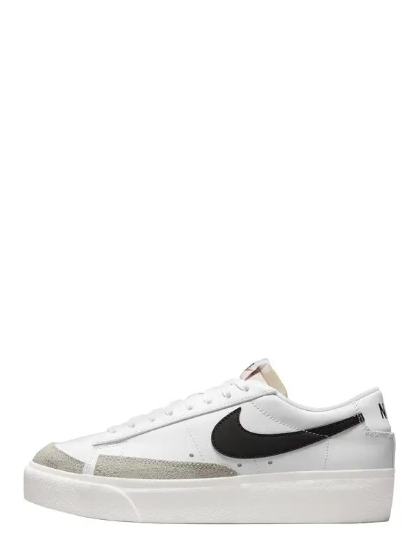 Nike Blazer Low Platform Sneakers - White/black/sail