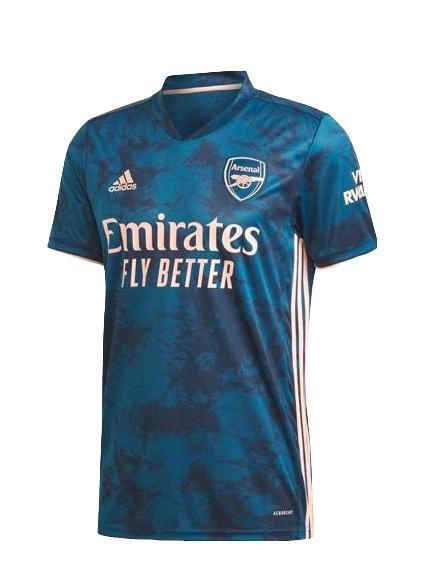 Adidas Arsenal Fc 20-21 Season Away Jersey - Blue