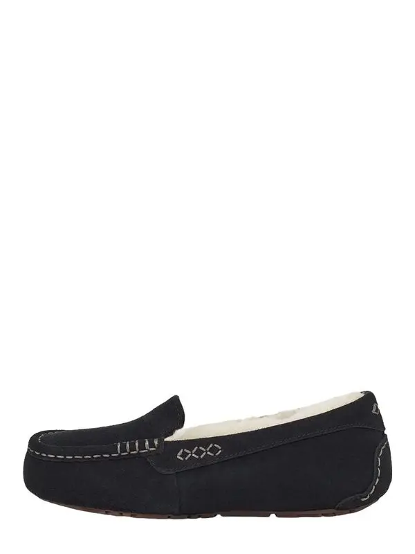 UGG Ansley Suede Slippers - Black
