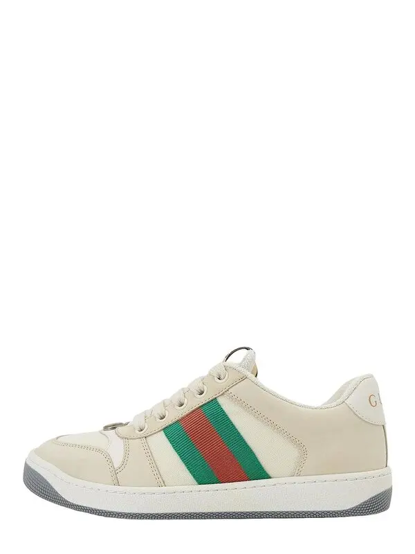 Gucci Screener Low Top Sneakers - White