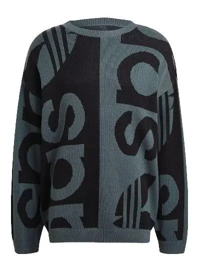 Adidas Originals Knit Crewneck Sweatshirt - Grey