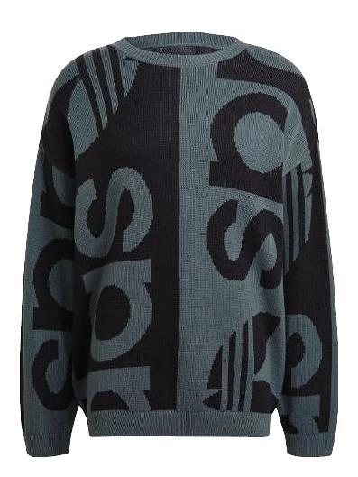 Adidas Originals Knit Crewneck Sweatshirt - Grey
