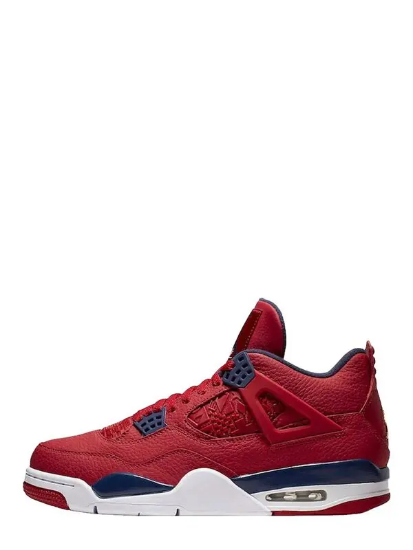 JORDAN 4 Retro Se "fiba - Gym Red/obsidian-white-metallic Gold