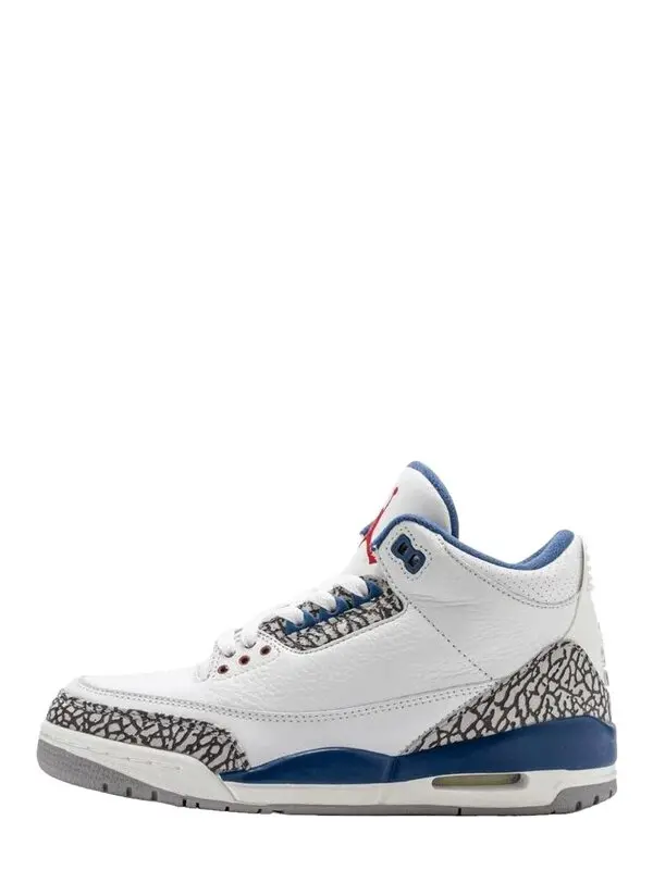 JORDAN 3 Retro "true Blue - White
