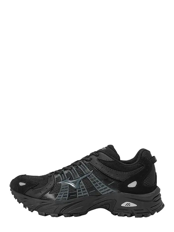 Mizuno Wave Rider Trail Breathable Fashion Sneakers - Black/grey