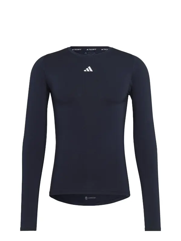 Adidas Techfit Logo Long Sleeve Training Shirt - Default Colorway