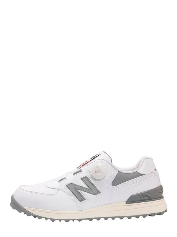 NEW BALANCE 574 Greens V3 Golf Shoe - White/grey