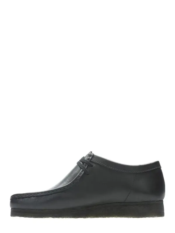 Clarks Leather Wallabee Boots - Black