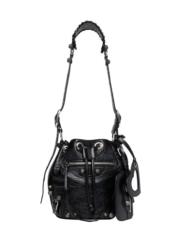 Balenciaga Le Cagole Xs Bucket Bag - Black