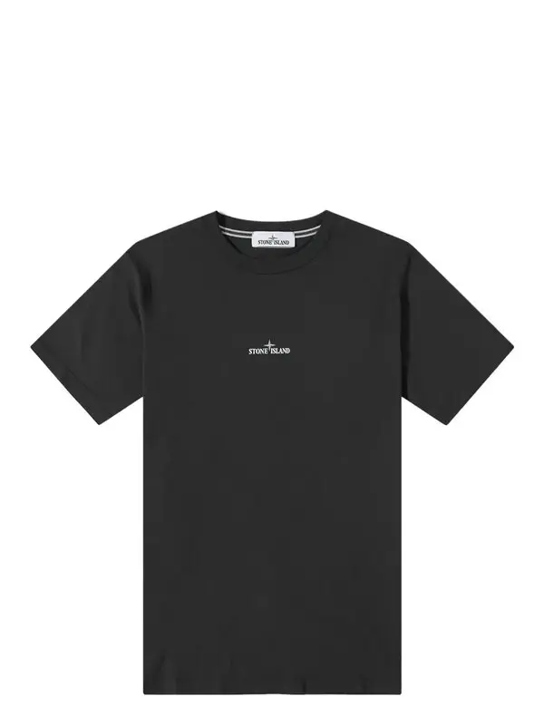 Stone Island Tricromia Three Print T-shirt - Black