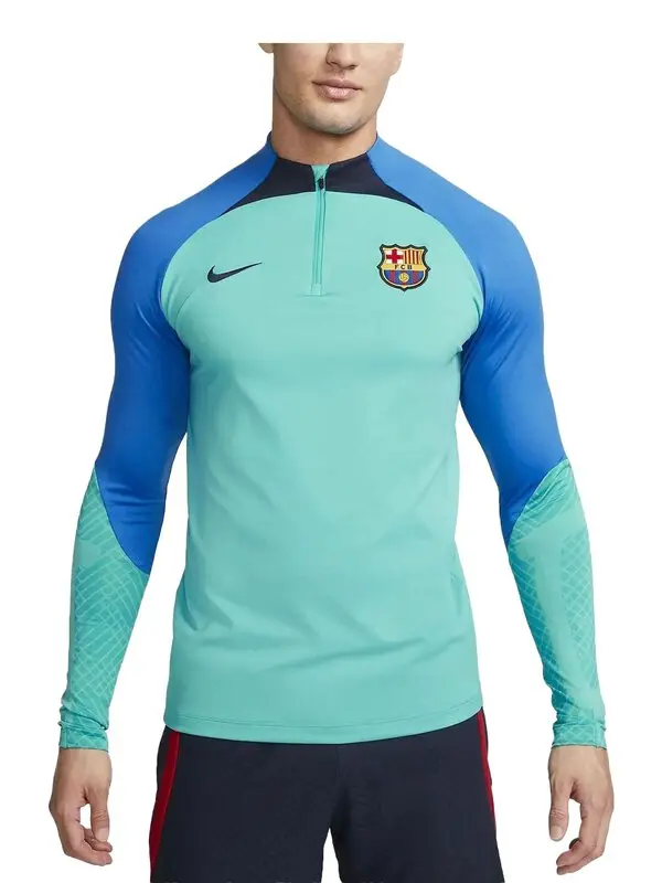 Nike Fc Barcelona Strike Training Jersey - Teal