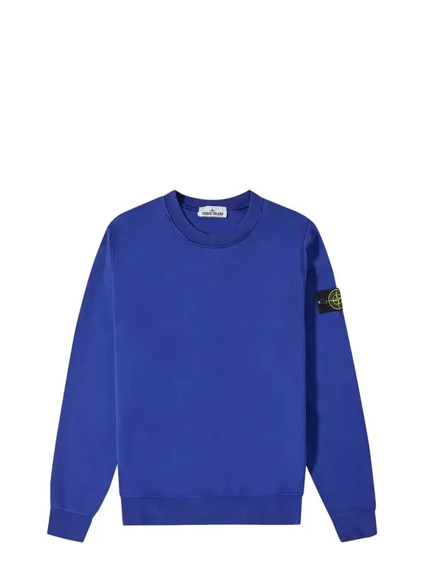 Stone Island Crewneck Sweatshirt - Blue