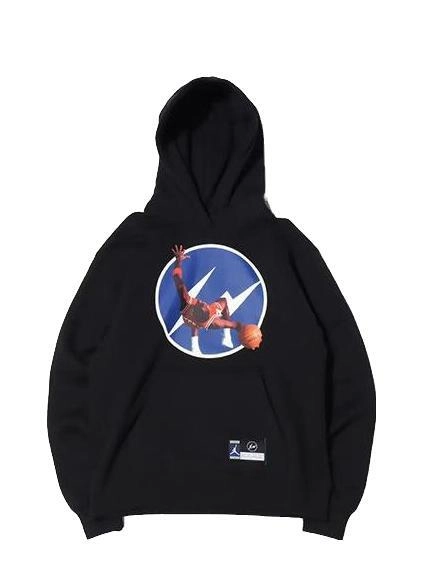 JORDAN X Fragment Design Fw Hoodie - Black