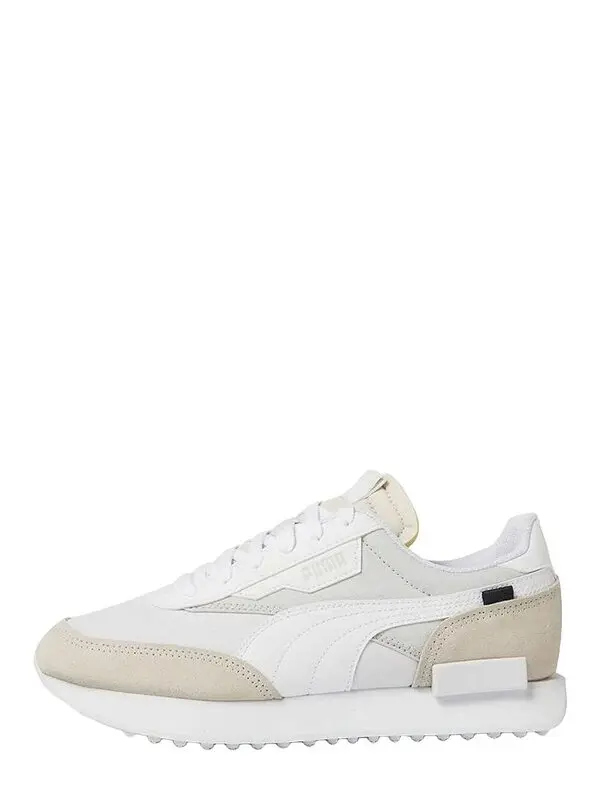 PUMA Future Rider Play On Low Top Sneakers - White/gray/brown