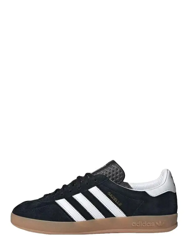 Adidas Gazelle Indoor Sneakers - Black/gum