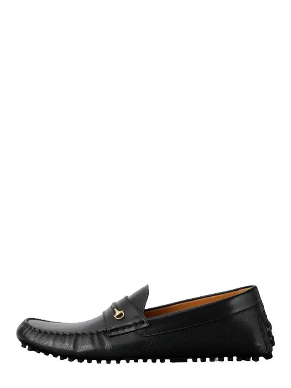 Gucci Interlocking G Driver Loafers - Black
