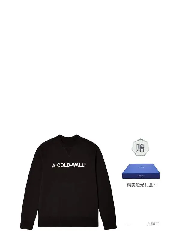 A-COLD-WALL* Essential Logo Sweatshirt - Black