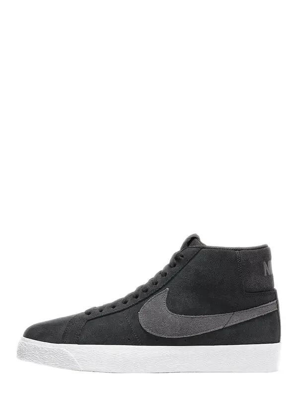 Nike Blazer Mid Sb Suede Sneakers - Black