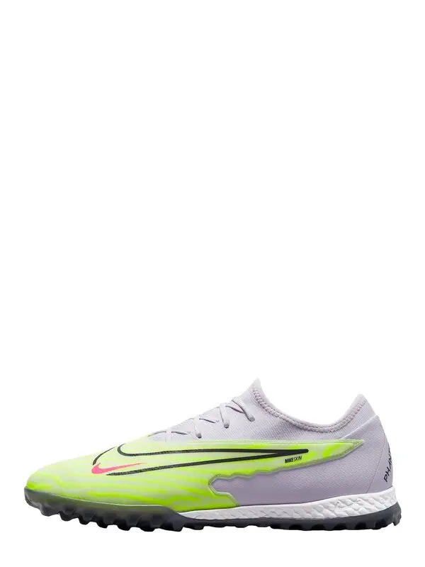 Nike React Phantom Gx Pro Tf Sneakers - Barely Volt/barely Grape/gridiron