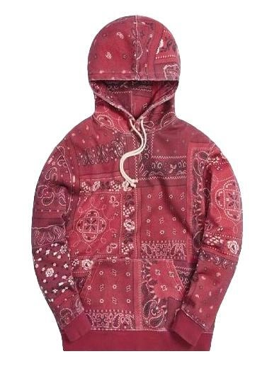 Kith Deconstructed Bandana Williams Iii Hoodie - Pyre