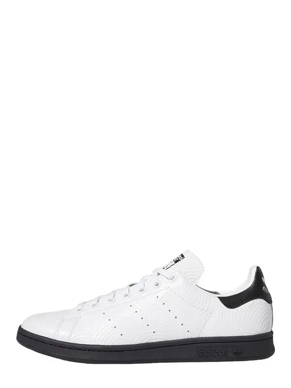 Adidas Stan Smith Embossed Graphic Sneakers - White/black