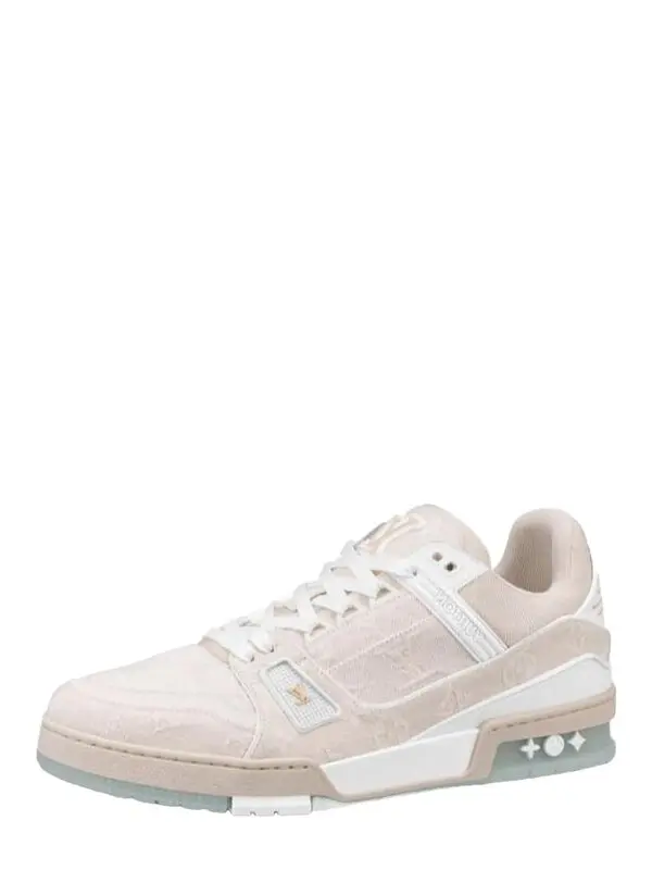 LOUIS VUITTON Trainers - Beige/white/grey
