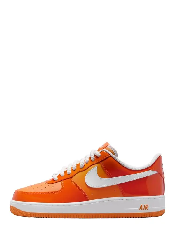 Nike Force 1 '07 Lv8 "orange White Patent - Safety Orange/white