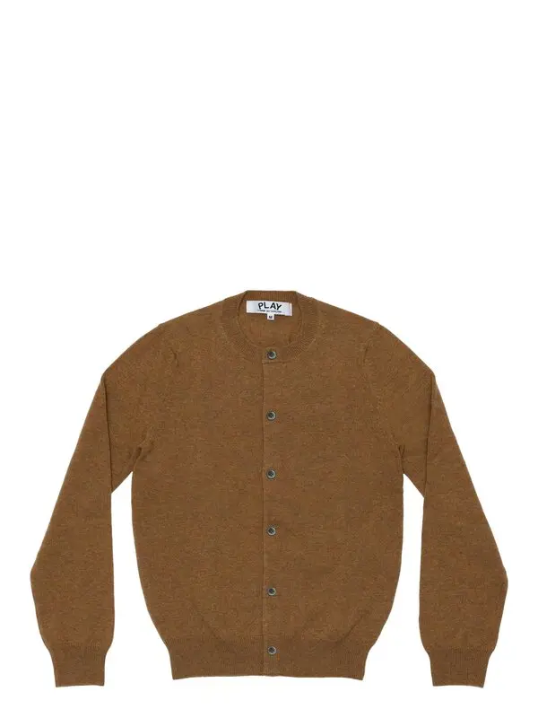 Play Comme Des Garcon Cardigan - Brown