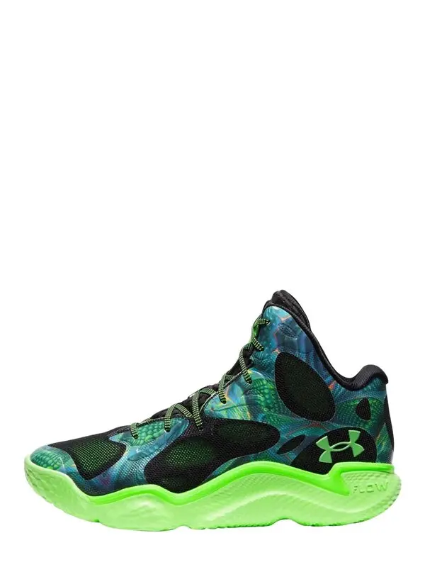 Under Armour Curry Spawn Flotro 'extraterrestrial' Sneakers - Hyper Green/black