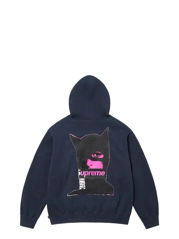 Supreme Fw23 Week9 Hoodie - Navy