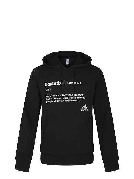 Adidas Definition Hdy Knitting Fleece Hoodie - Black