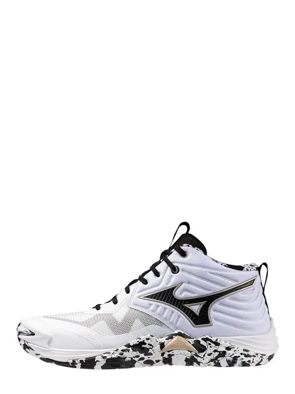 Mizuno Wave Momentum Elite Mid - White/black
