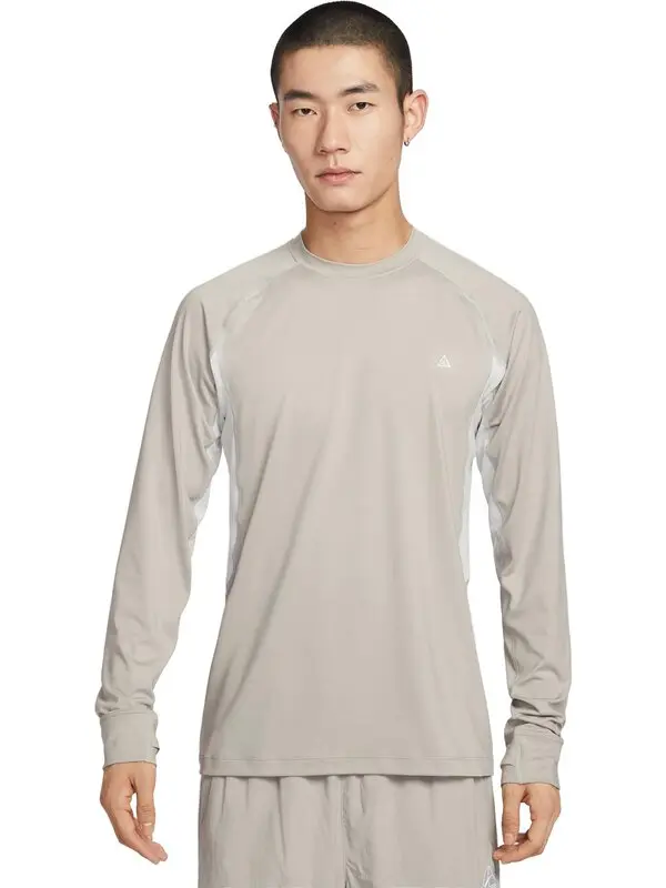 Nike X Dri-fit Long-sleeve Base Layer - College Grey