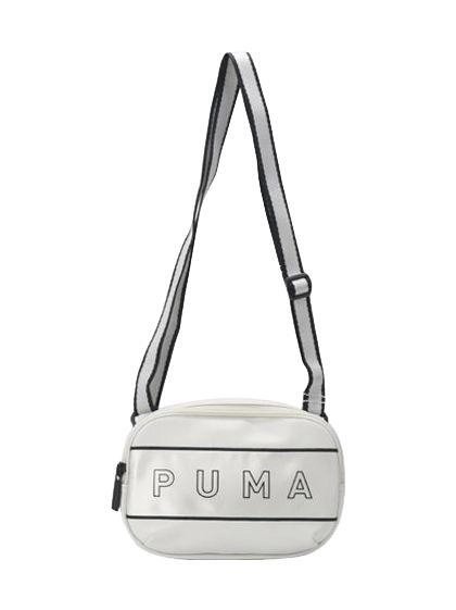 PUMA Crossbody Bag With Logo Detail - White/black