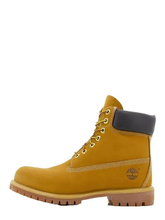 Timberland Premium 6-inch Waterproof Lace-up Boots - Wheat/brown