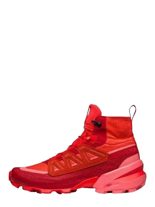 SALOMON X Mm6 Maison Margiela Cross High-top Sneakers - Red